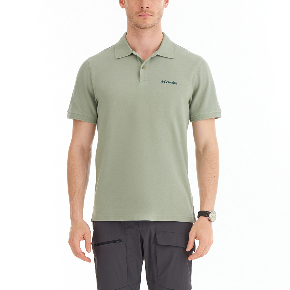CSC Cascade Range Solid Polo II Erkek Kısa Kollu Polo T-Shirt | Columbia