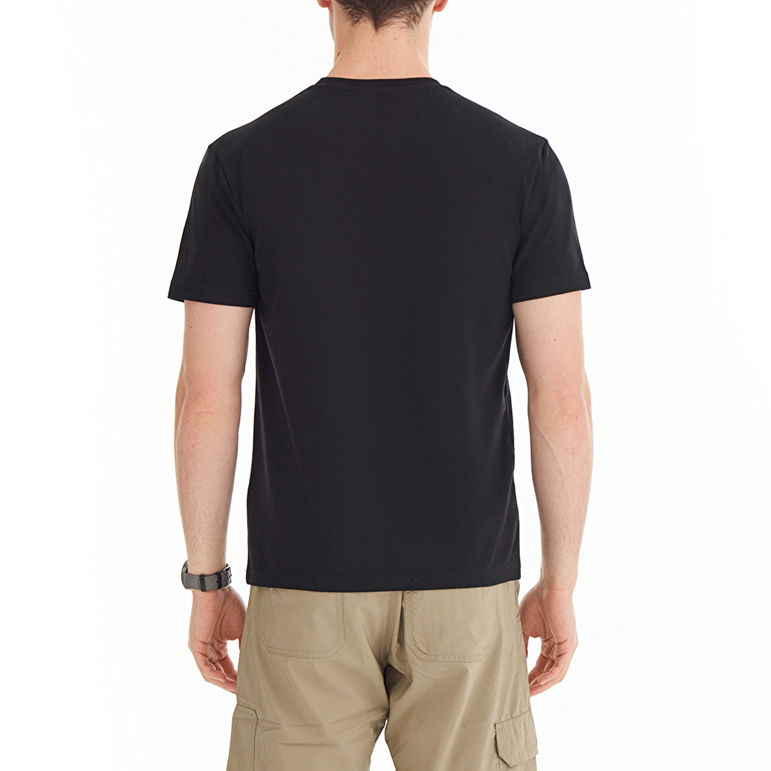 CSC M Basic Logo Brushed Erkek Kısa Kollu T-Shirt | Columbia